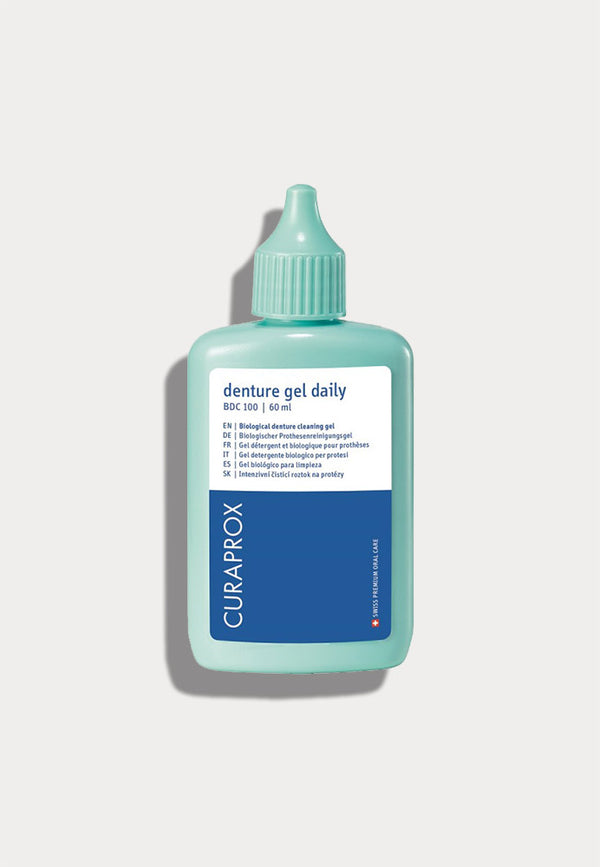 Curaprox "daily" cleaning gel for braces and dentures